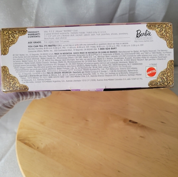 Barbie | Toys | Vintage 997 Mrs Pfe Albee Barbie Founder Of Avon First ...